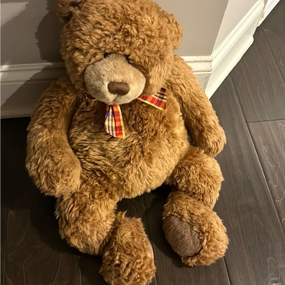 Gund | Toys | Gund Teddy Bear With Bow Snoodles | Poshmark